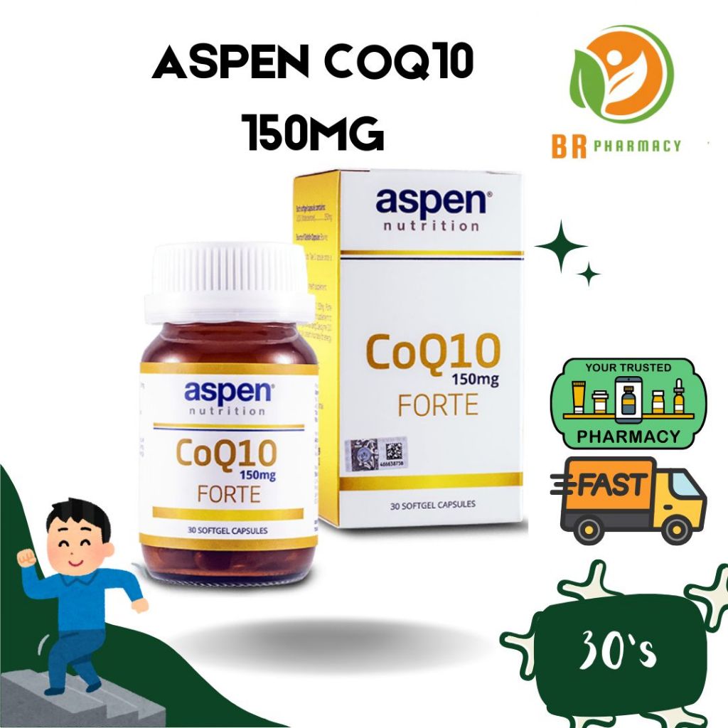 ASPEN Coq10 150mg Forte 30's (Exp 08/2025) | Shopee Malaysia