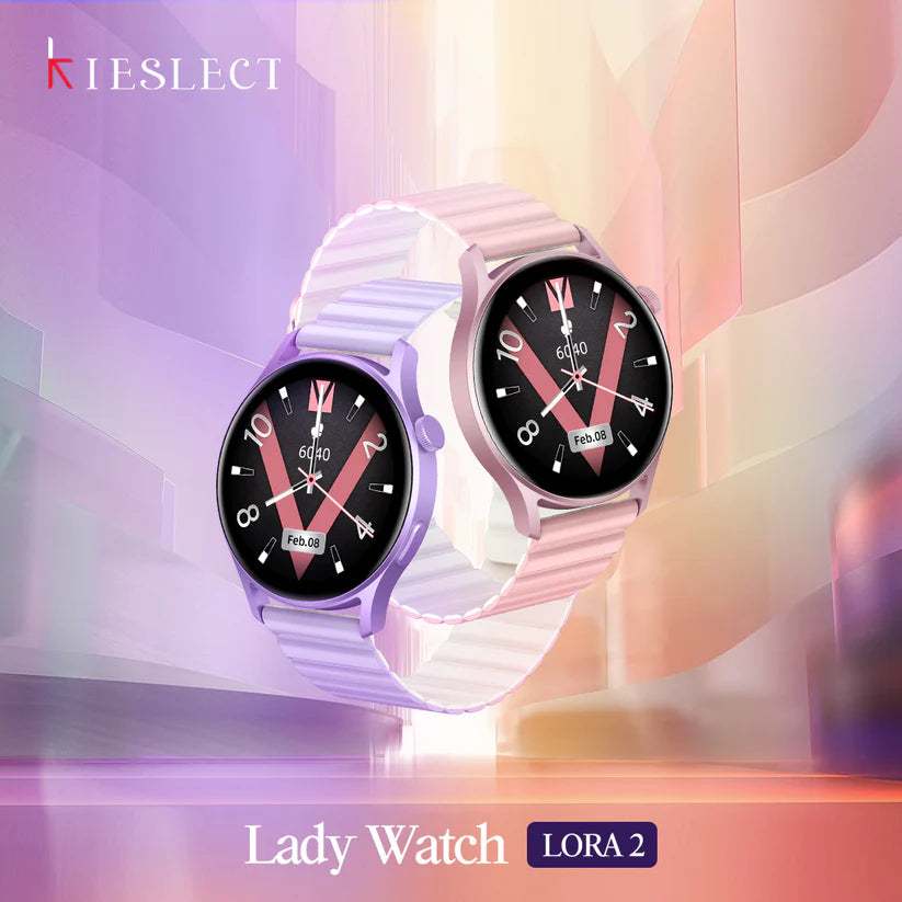 Kieslect Lora 2 Smartwatch 1.3'' AMOLED (Purple, Pink, Gold) | Shopee ...