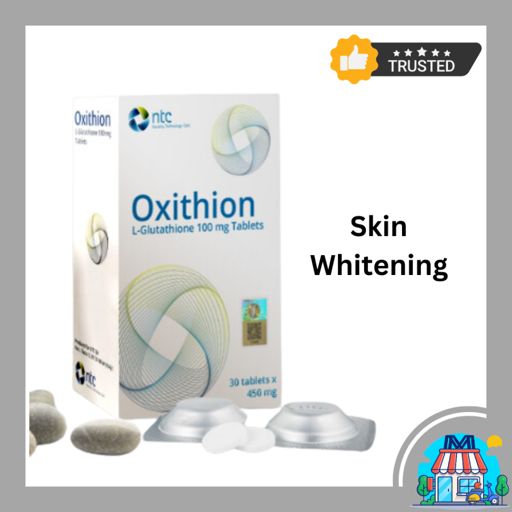 HALAL Skin Whitening Oxithion Supplement ORIGINAL (30 tablet) | Shopee ...