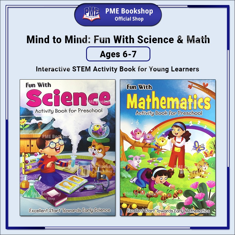 【PME Bookshop】 Mind To Mind: Fun With Science & Math | Interactive STEM ...
