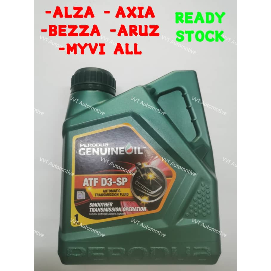 SARAWAK PERODUA ATF D3SP 1L ATF GEARBOX AUTO ( MYVI / ALZA / AXIA ...