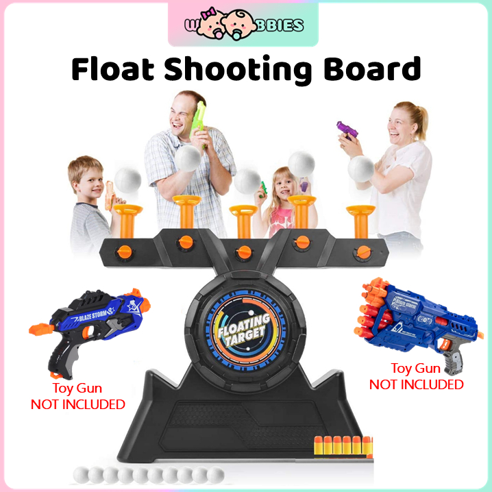 👶🏻Woobbies Target Board Floating Shooting Soft Bullet Gun Air Target ...