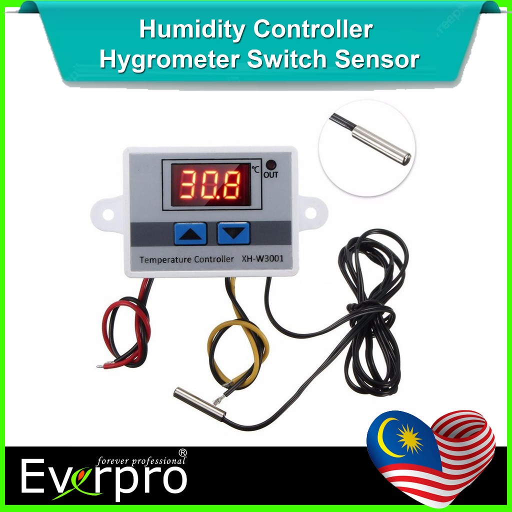 Digital Temperature Controller 12V 24V 110V 240V | Shopee Malaysia
