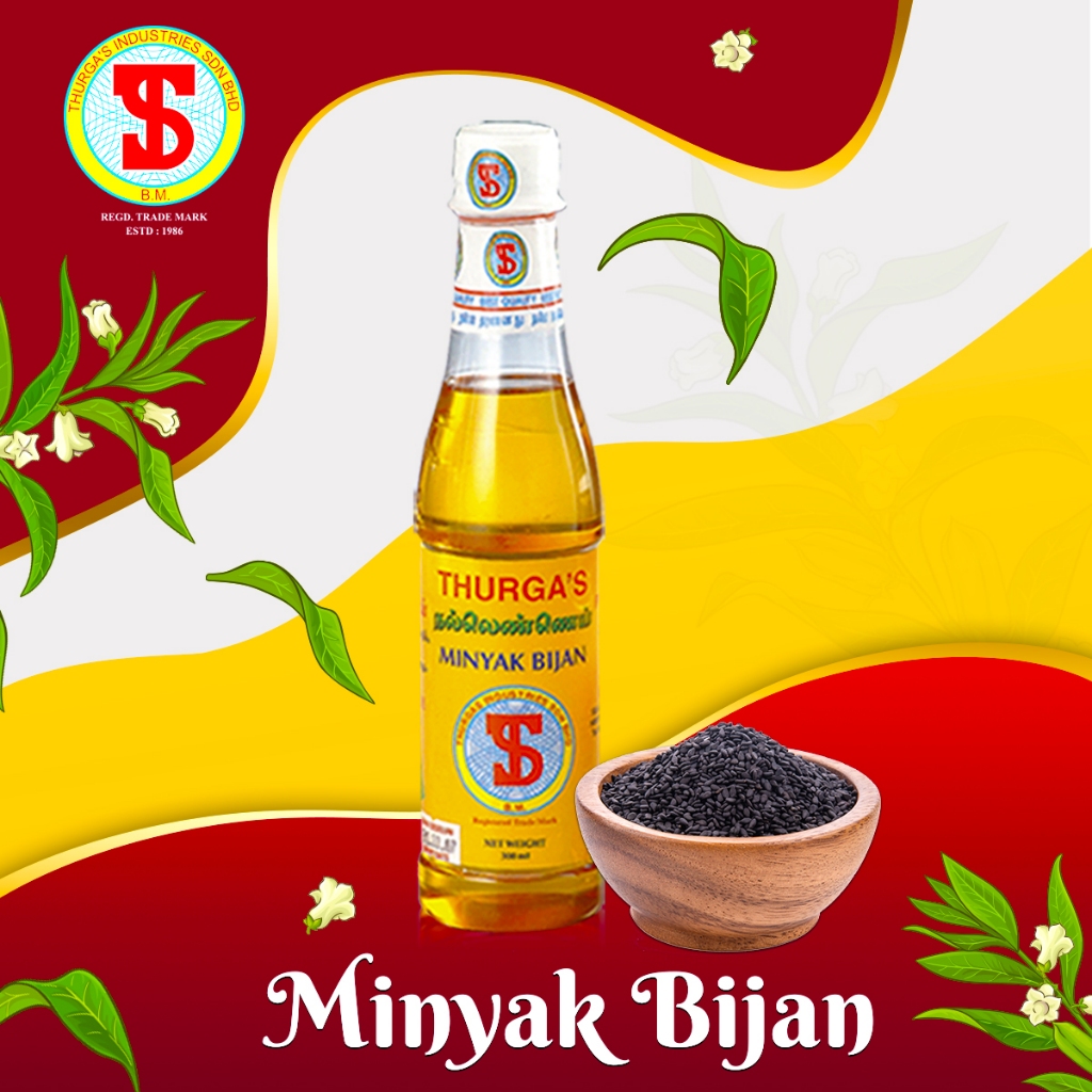 THURGA'S NALLANAI | SESAME OIL | MINYAK BIJAN 300ml oil | Shopee Malaysia
