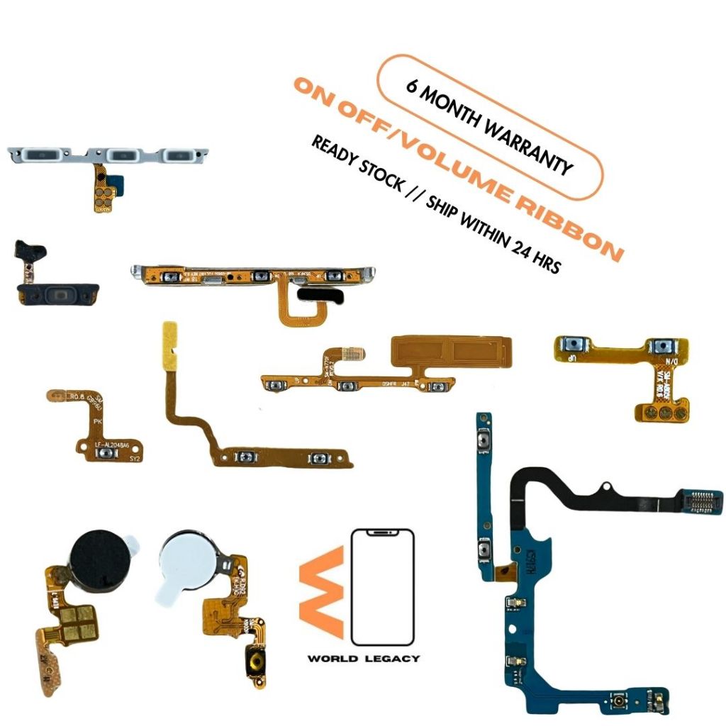 WL[ON OFF/VOLUME RIBBON]SM NOTE 3/NOTE 4/NOTE 5/NOTE 8/NOTE 9/NOTE 10 ...