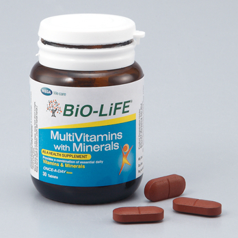 Bio-Life Multivitamin with Minerals 100's [exp: 10/2024] [selera makan, immune system, tenaga ...