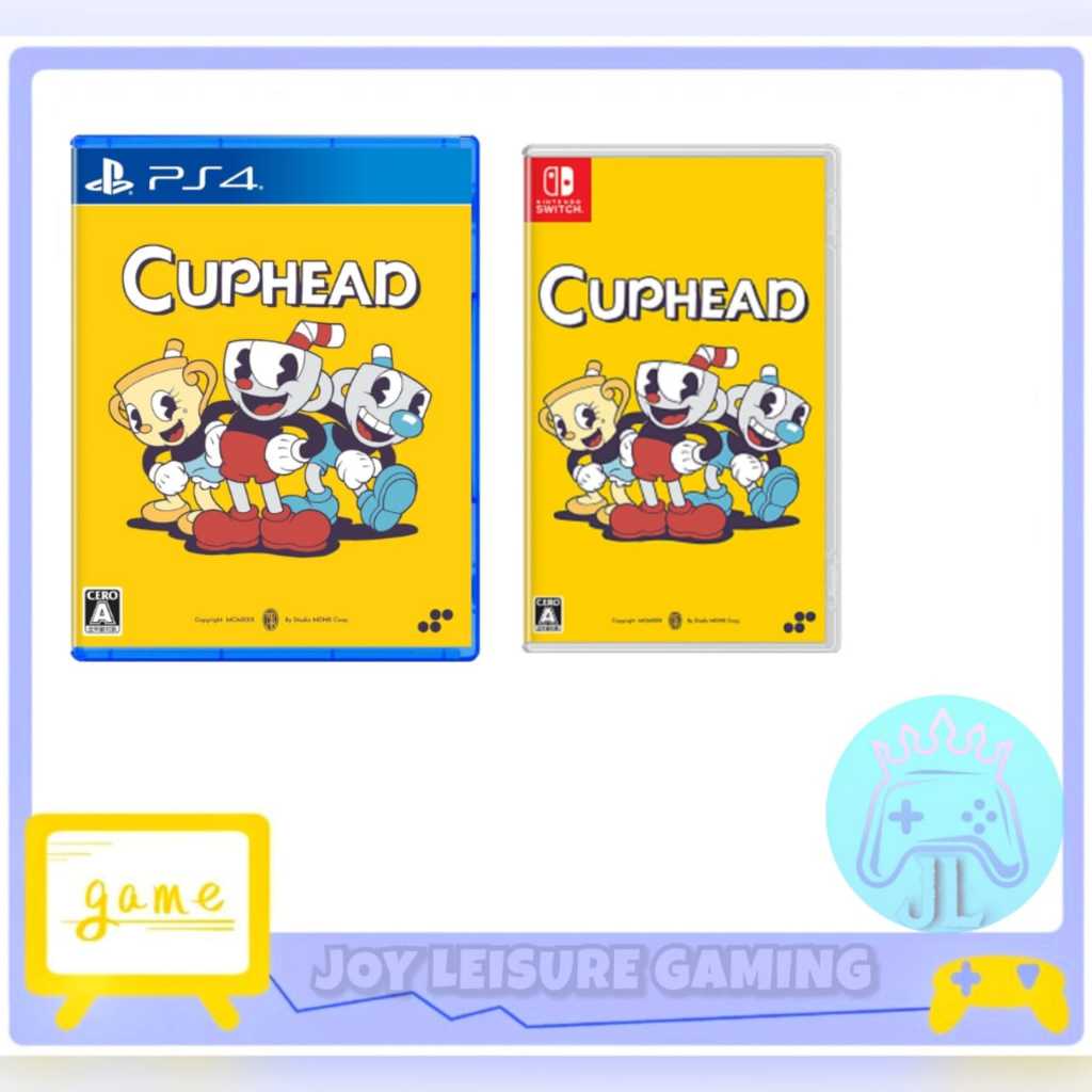 Nintendo Switch/PS4 Cuphead+DLC | JP-Eng/Chi | Shopee Malaysia
