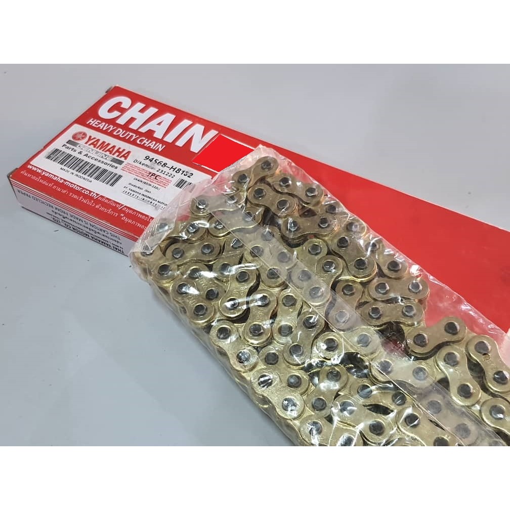 YAMAHA Gold CHAIN 428H O-RING 415H ORING CHAIN RANTAI EMAS 428 415 132L ...