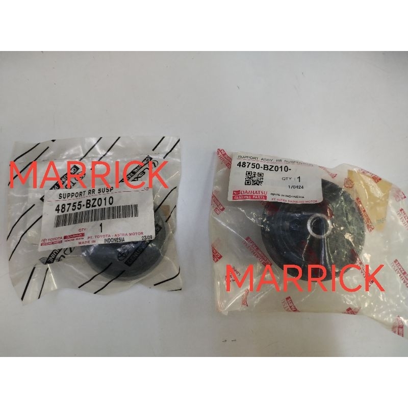 Perodua Bezza 1.0 Axia 1.0 rear absorber mounting bush top bottom ...