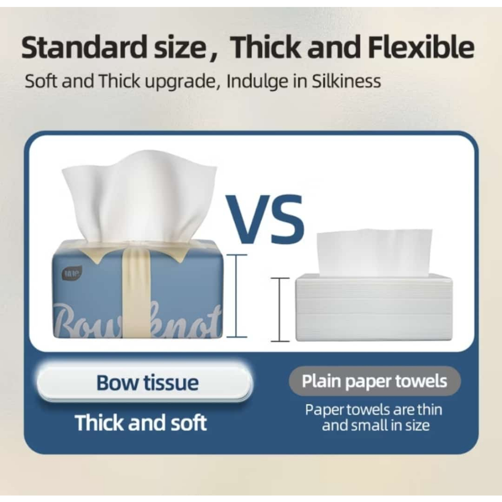 Botare Air-Cushion Deluxe Comfort Thick Tissue Paper 4-Ply (400 Sheets ...