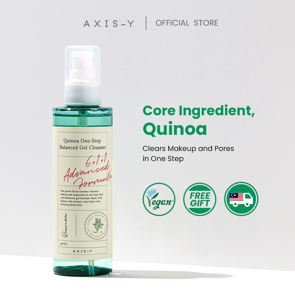 AXIS-Y OFFICIAL Quinoa One Step Balanced Gel Cleanser 180ML [READY ...