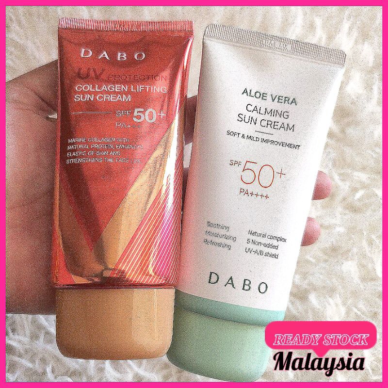 {DABO} ORIGINAL KOREA PRODUCT ALOE STEM-RICH CALMING Sun Cream 70ml ...