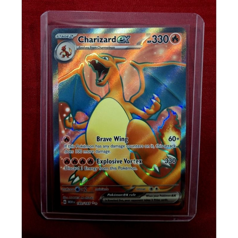 Charizard ex (FA) - 183/165 [Pokemon 151] | Shopee Malaysia