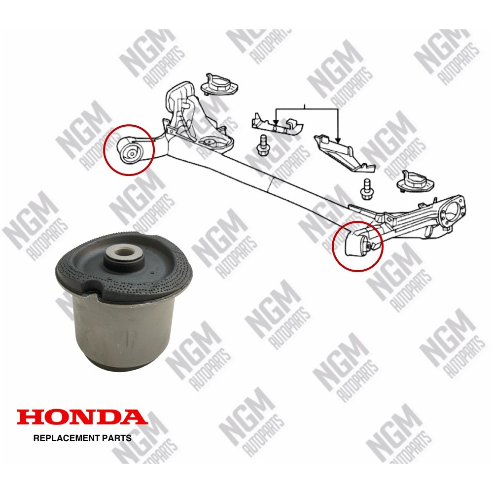 [HONDA] HRV RU5 T7A 2015-2021 REAR AXLE BUSH -HR-V | Shopee Malaysia