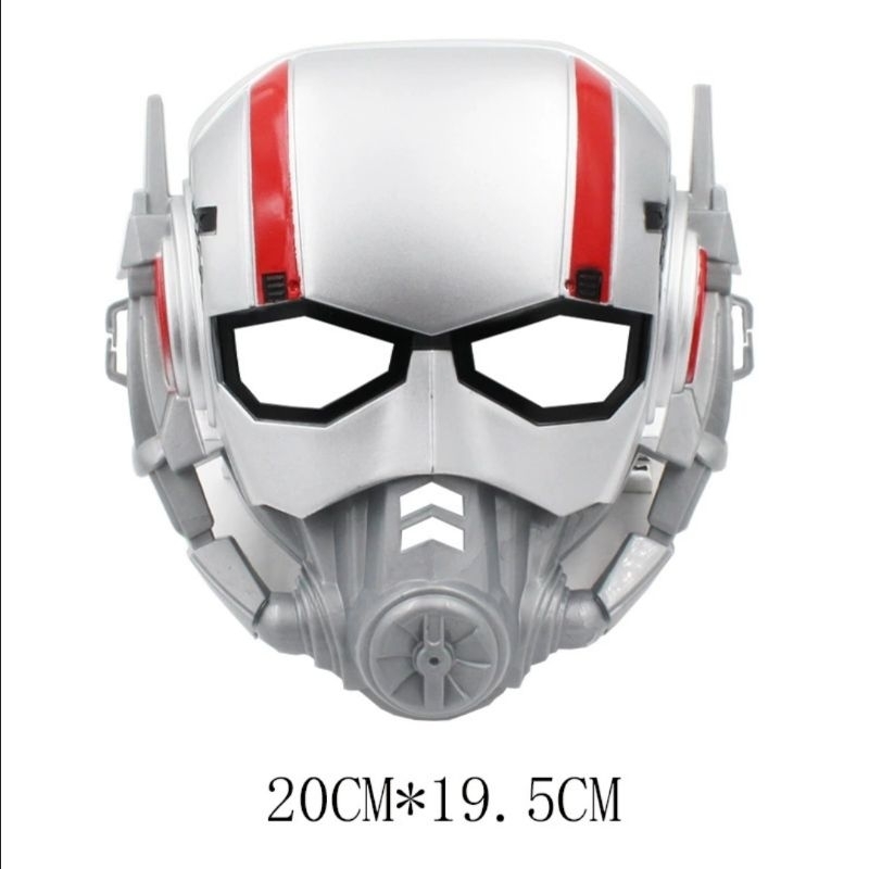 ant man hard Mask antman marvel avenger ironman with light | Shopee ...