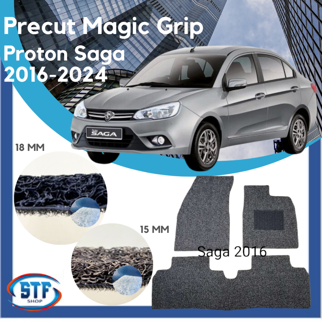 Proton Saga VVT 2016-2025 /Saga Premier /MC2 VVT OEM PRECUT PVC CARPET ...