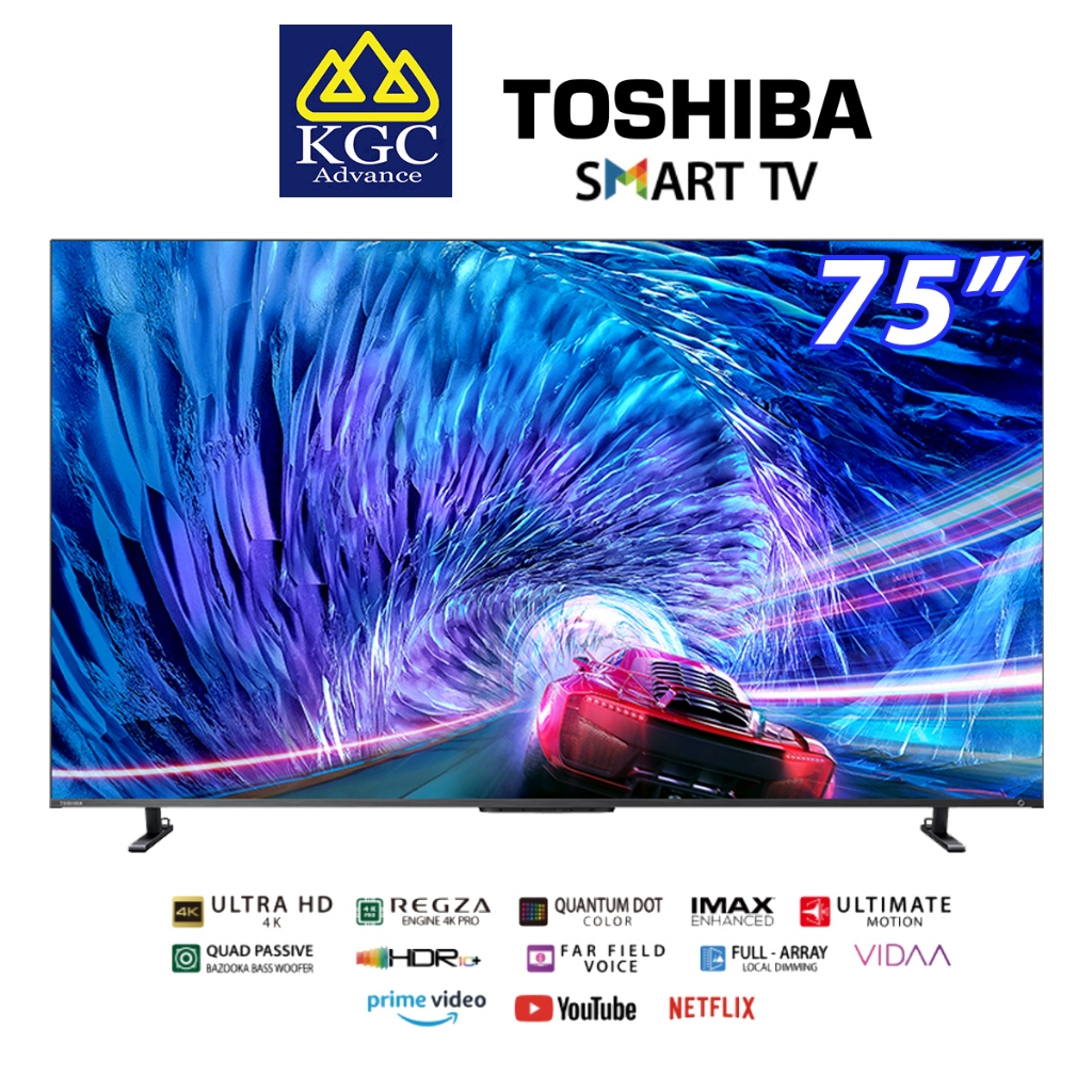 [Free Shipping] Toshiba 75" Quantum 4K 144Hz Direct LED Gaming Smart TV 75Z670MP | Shopee Malaysia