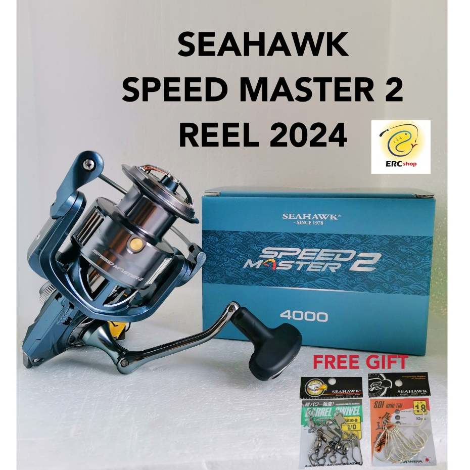 NEW 2024 SEAHAWK SPEED MASTER 2 SPINNING REEL HIGHSPEED JIGGING ...