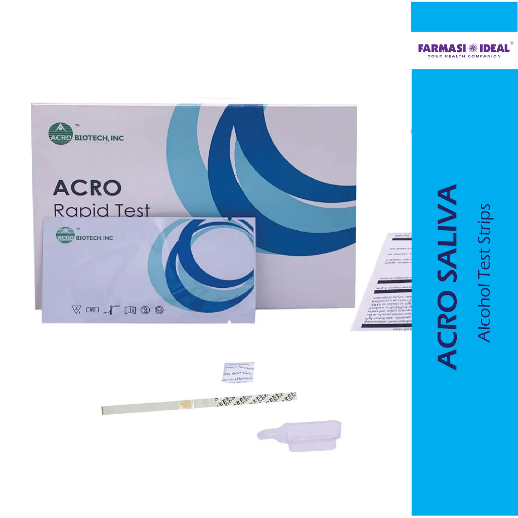 Acro™ Saliva Alcohol Test Strips - 1 strip | Exp 06/26 | Shopee Malaysia