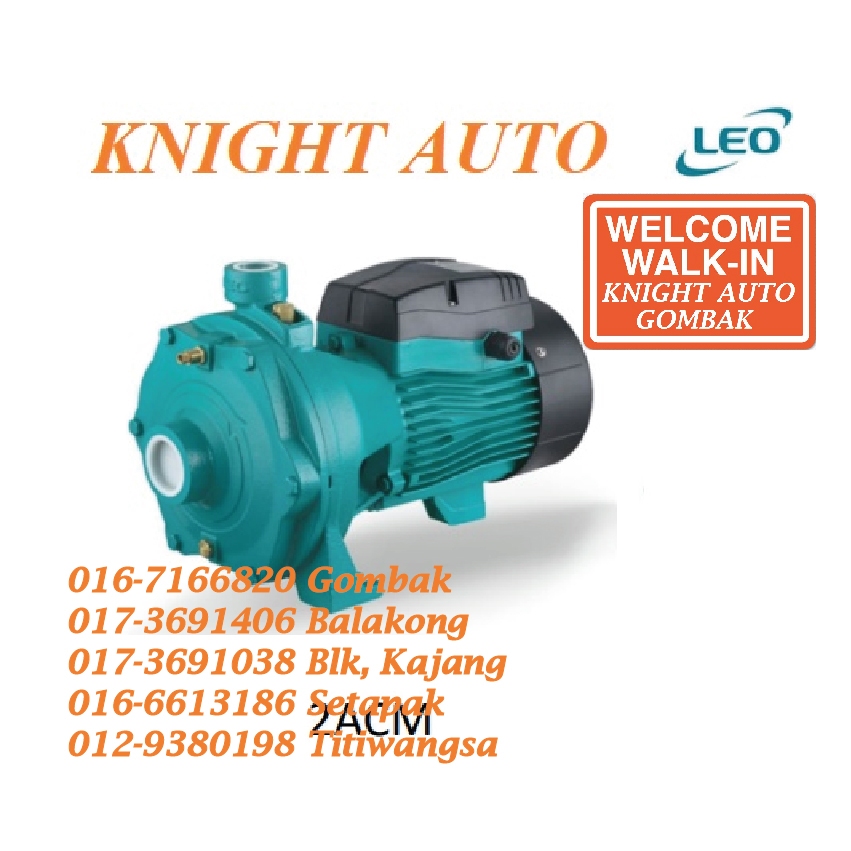 LEO 2ACM110 MULTISTAGE CENTRIFUGAL PUMPS 1.1kW 1.5HP | Shopee Malaysia