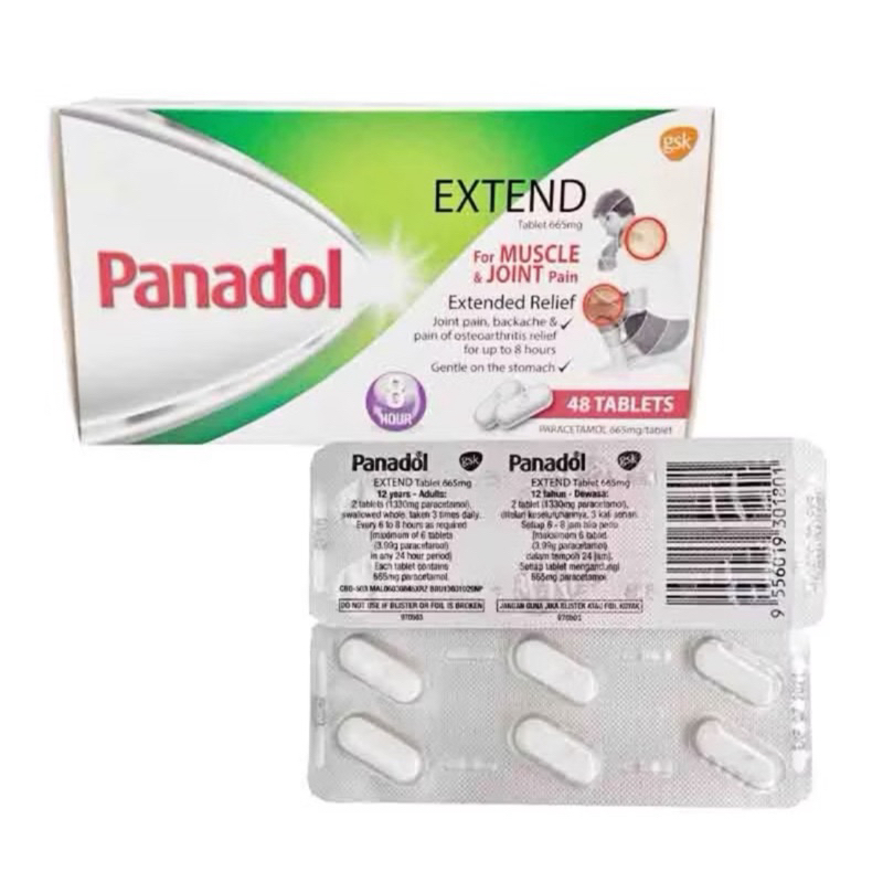 PANADOL EXTEND 48'S [BOX] READY STOCK | Shopee Malaysia