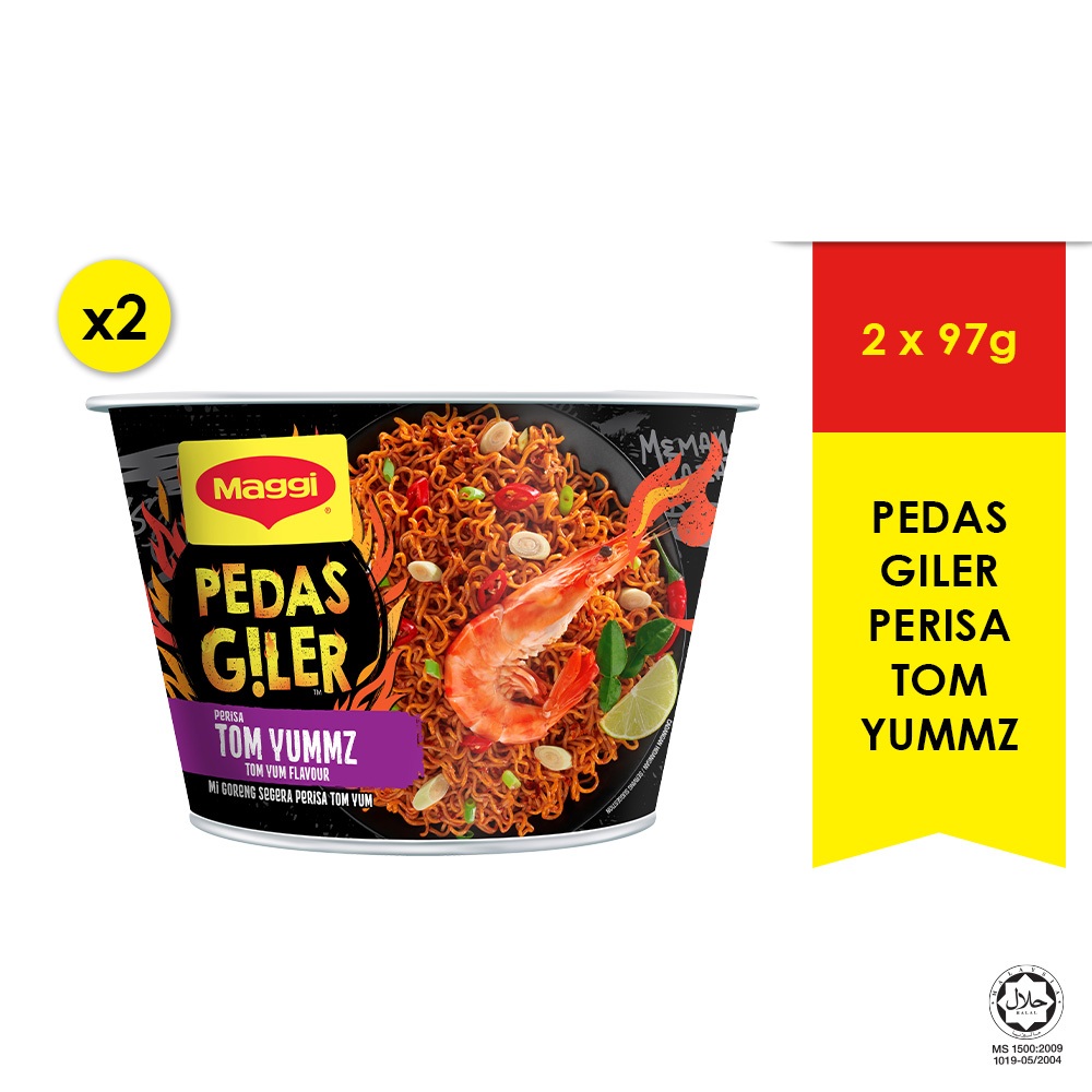 MAGGI® Pedas Giler Tom Yummz Bowl | Shopee Malaysia