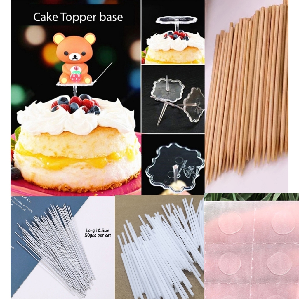 【READY STOCK】 - Base Cake Topper cake topper base Decoration Disposable ...