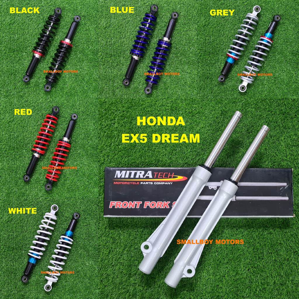 HONDA EX5 DREAM FRONT REAR MONOSHOCK ABSORBER 330MM MONO SHOCK FORK ...