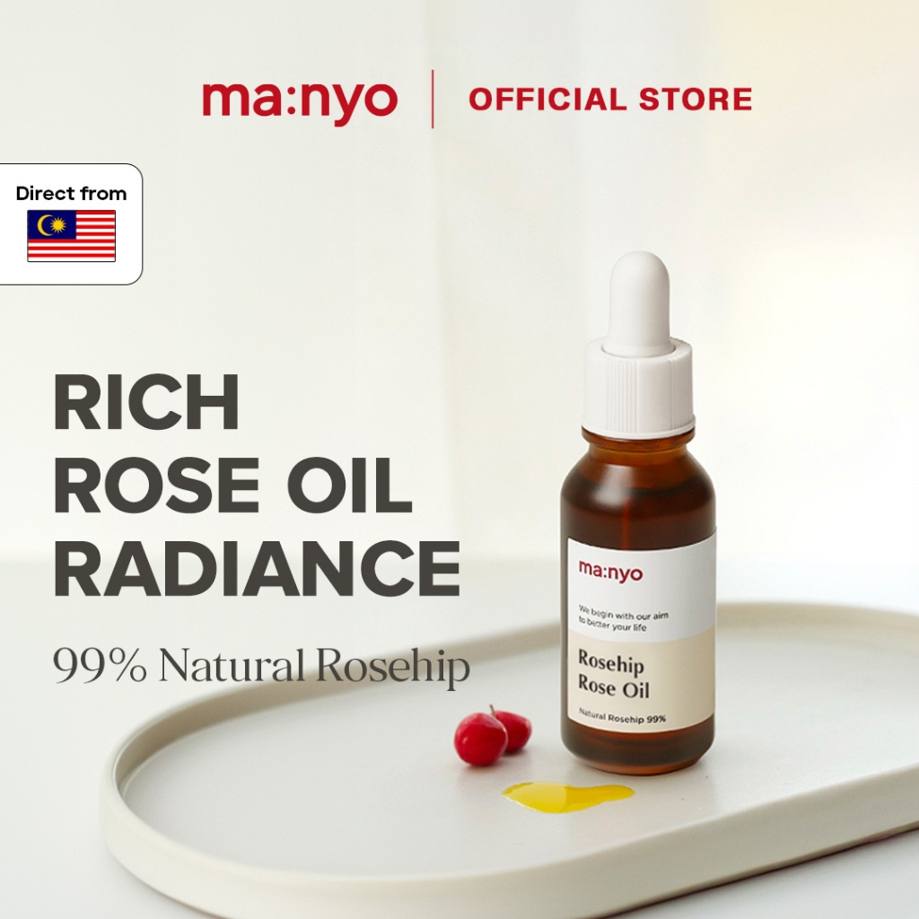MANYO Rosehip Rose Oil (20ml) | Shopee Malaysia