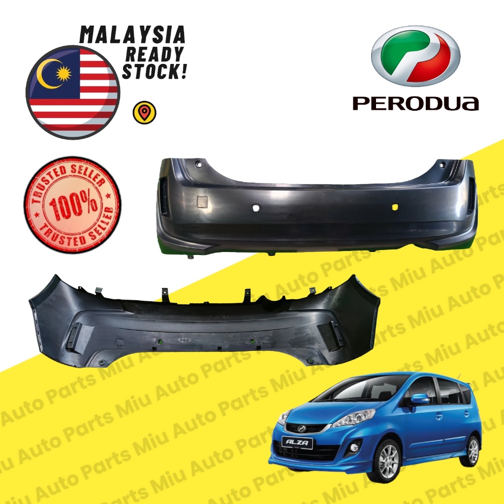 PERODUA ALZA 2014 REAR BUMPER | Shopee Malaysia