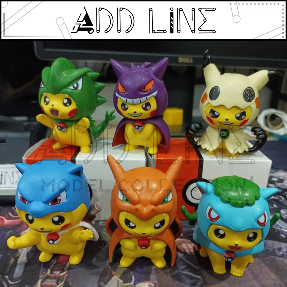 Pokemon Pikachu Cosplay Gengar Mimikyu Charizard Blastoise Venusaur Q ...