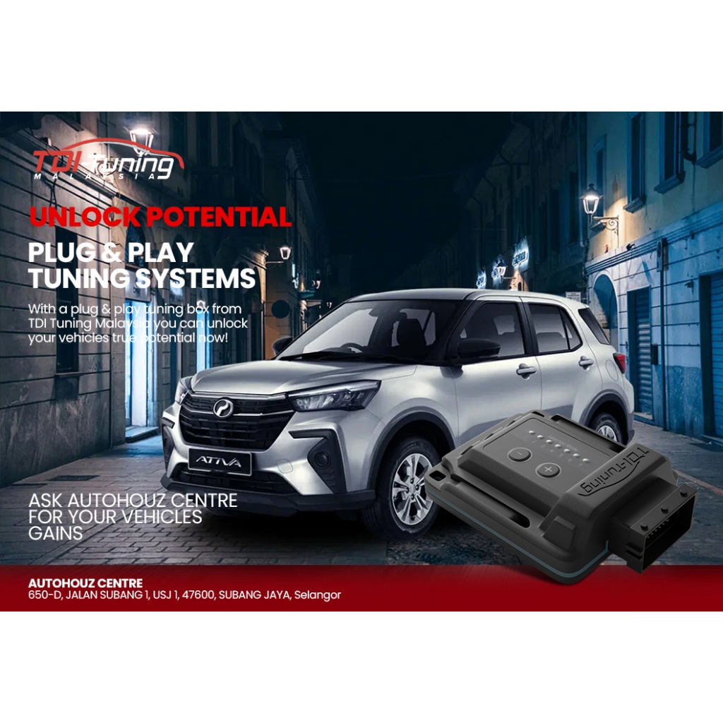 PERODUA ATIVA TDI TUNING BOX - CRTD4 MULTI CHANNEL TUNING BOX ...