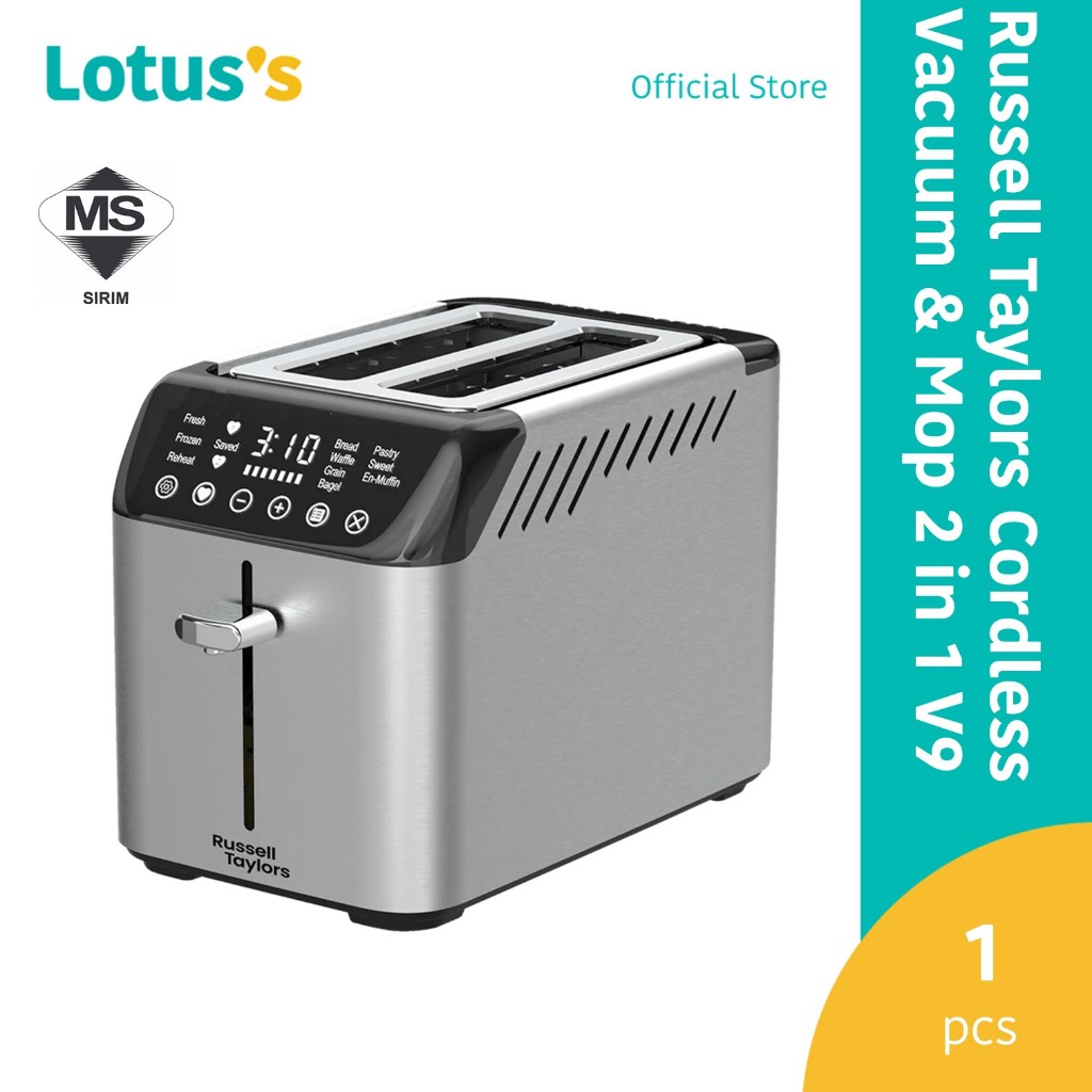 Russell Taylors Smart Digital Stainless Steel Toaster T3 | Shopee Malaysia