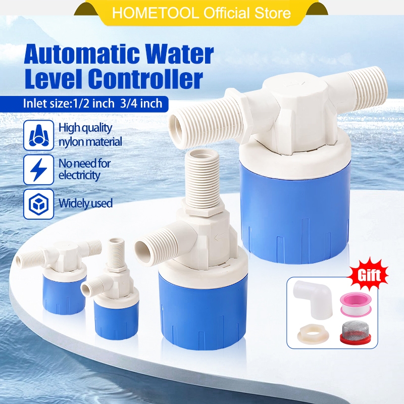 Automatic Water Level Control Valve Toilet Float Valve Pelampung Tangki ...