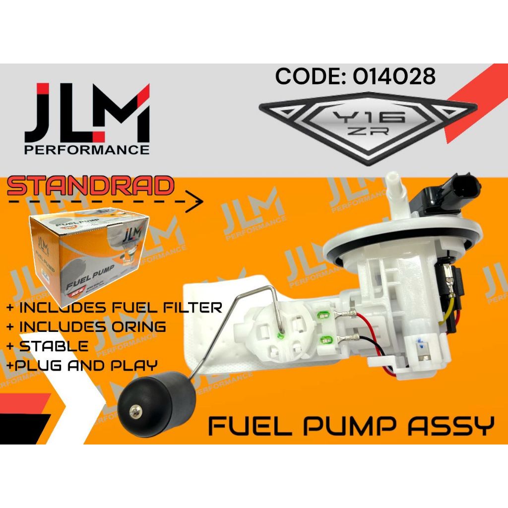 JLM YAMAHA Y16 FUEL INJECTION TANK FLOAT FUEL PUMP MINYAK ASSY B5V ...