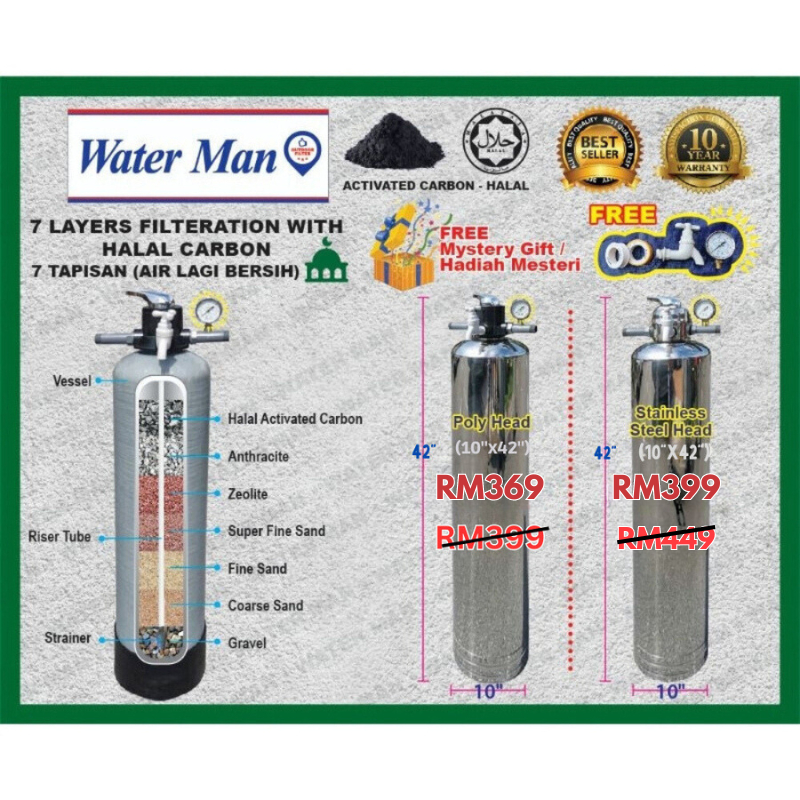 Outdoor Water Filter Stainless Steel SUS304 / Penapis Air / 白钢过滤器 / 过滤机 ...