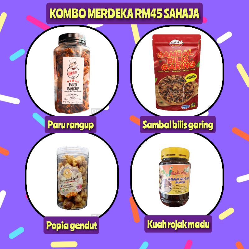 KOMBO MERDEKA SET KOMBO JIMAT | Shopee Malaysia