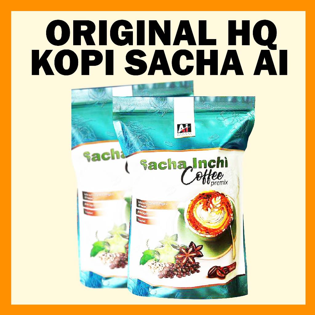 Original HQ Kopi Sacha Inchi AI Premium Coffee FREE GIFT | Shopee Malaysia