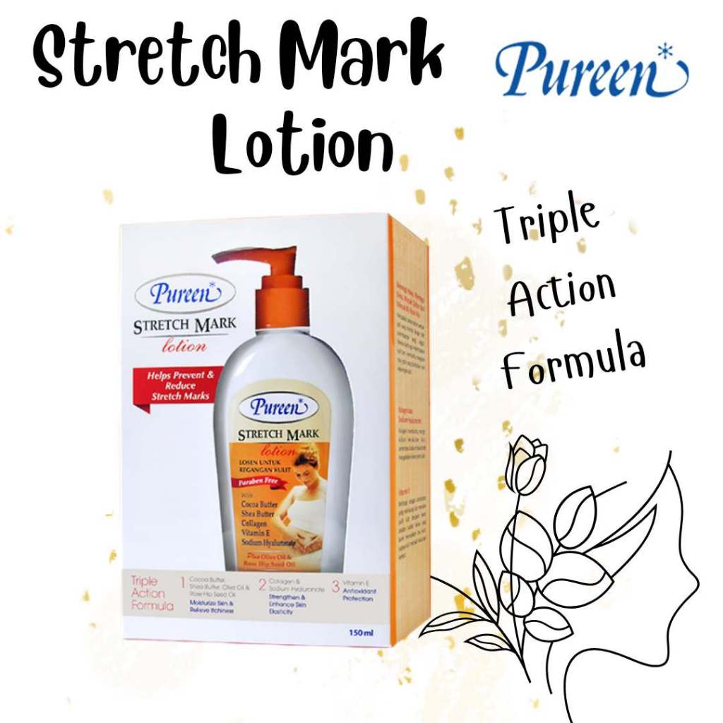 Pureen Stretch Mark Lotion 150ml | Shopee Malaysia
