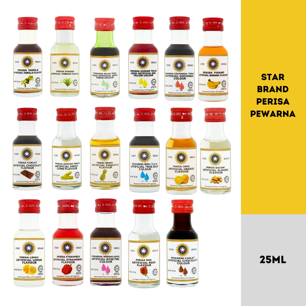 Star Brand Perisa Pewarna 25ml | Shopee Malaysia