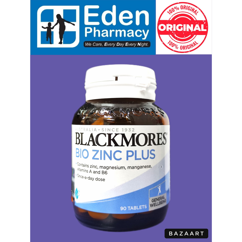 Blackmores Bio Zinc Plus ( 90's ) | Shopee Malaysia