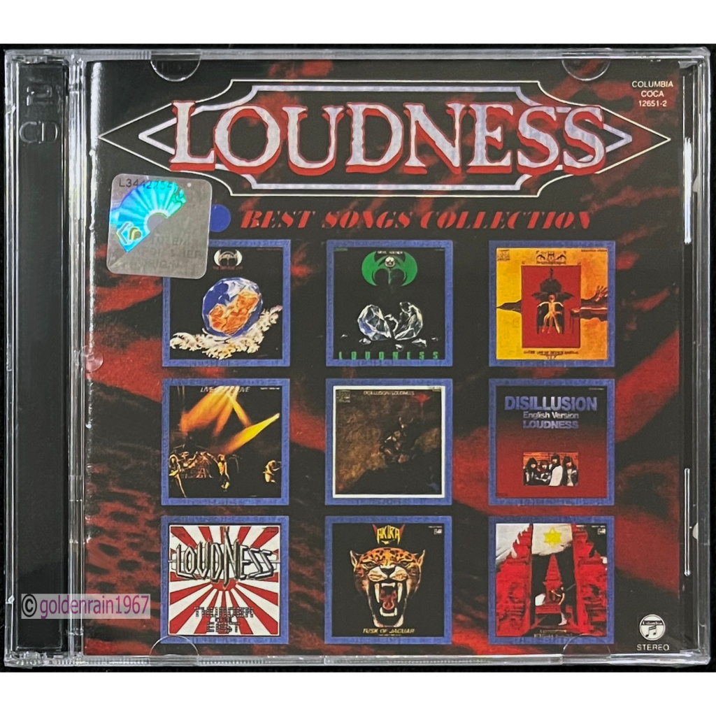 LOUDNESS - Best Songs Collection 1995 NIPPON COLUMBIA JAPAN ORIGINAL ...