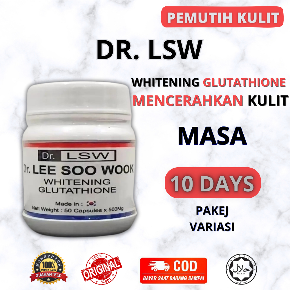 Whitening Supplement Dr LSW Putihkan Kulit Seluruh Badan Whitening ...