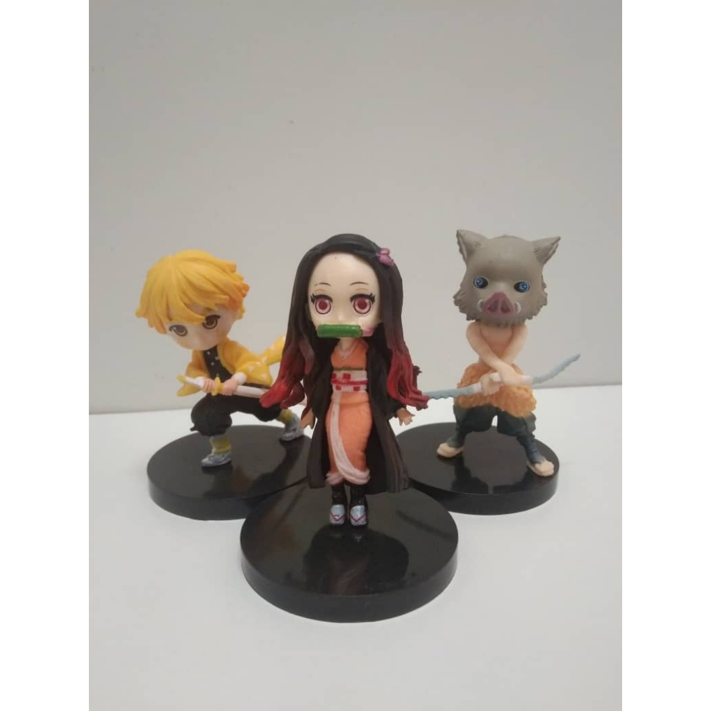 鬼灭之刃可爱小模型 Kimetsu No Yaiba Demon Slayer Cute Small Figure | Shopee Malaysia