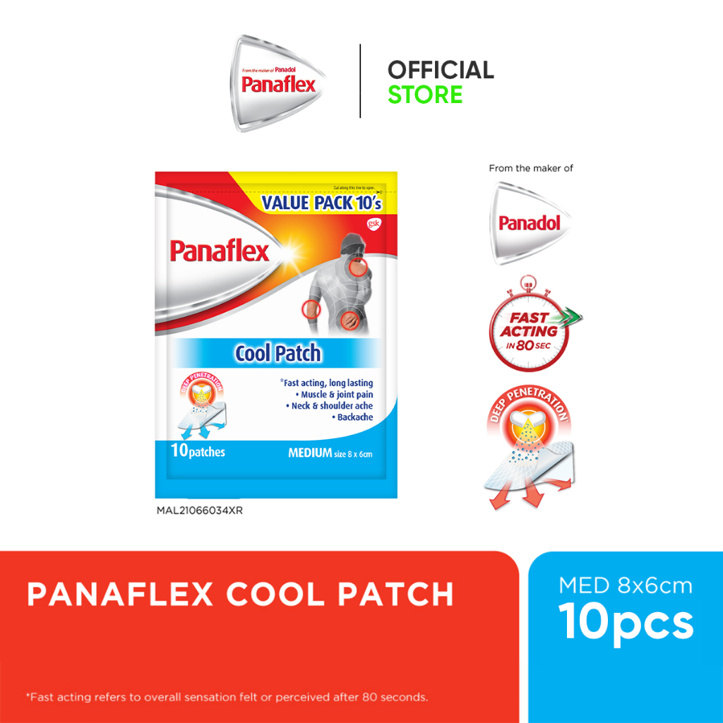Panaflex Medium Cool Patch (10's) | Shopee Malaysia