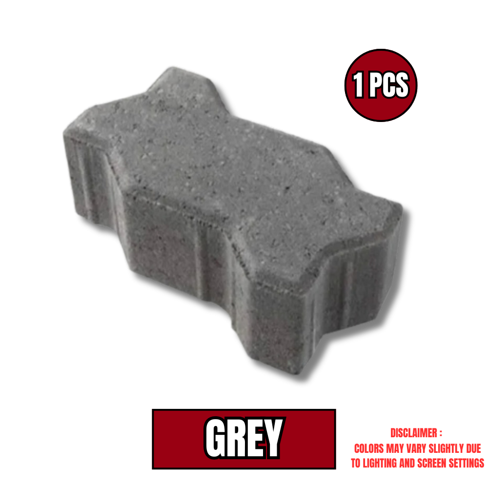 (1 PCS) 60mm Interlocking Paver / Unipave Paver Brick Batu Bata Jalan ...
