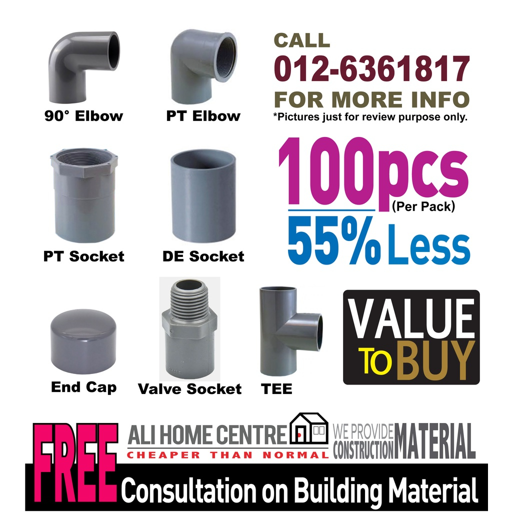 *VALUE to BUY_PVC Fitting/PVC Connector-90° Elbow/PT Elbow/PT Socket/DE ...
