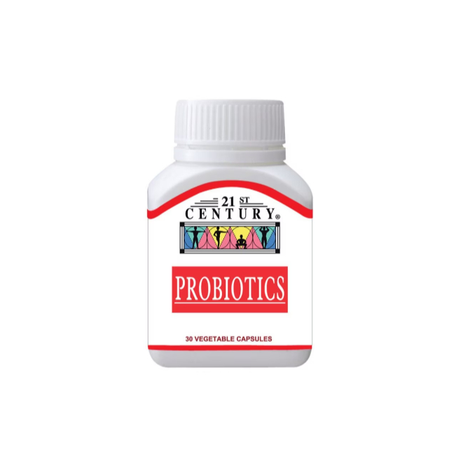 21ST CENTURY Probiotics 30 vegetable capsules | Shopee Malaysia