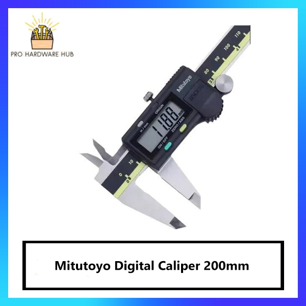 1 Year Warranty Original Imported Mitutoyo Digital Caliper 200mm High ...