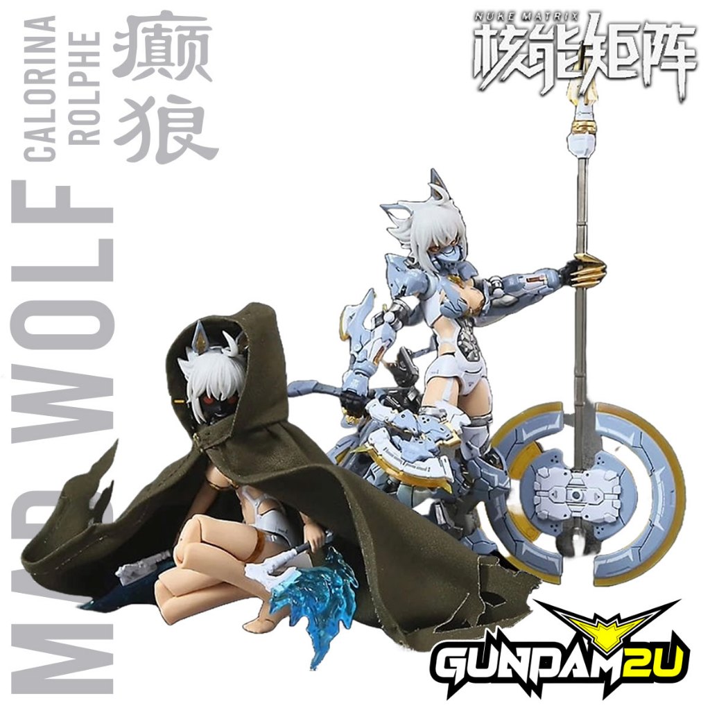 Nuke Matrix Mad Wolf Carolina Rolphe - Cyber Forest Fantasy Girls ...